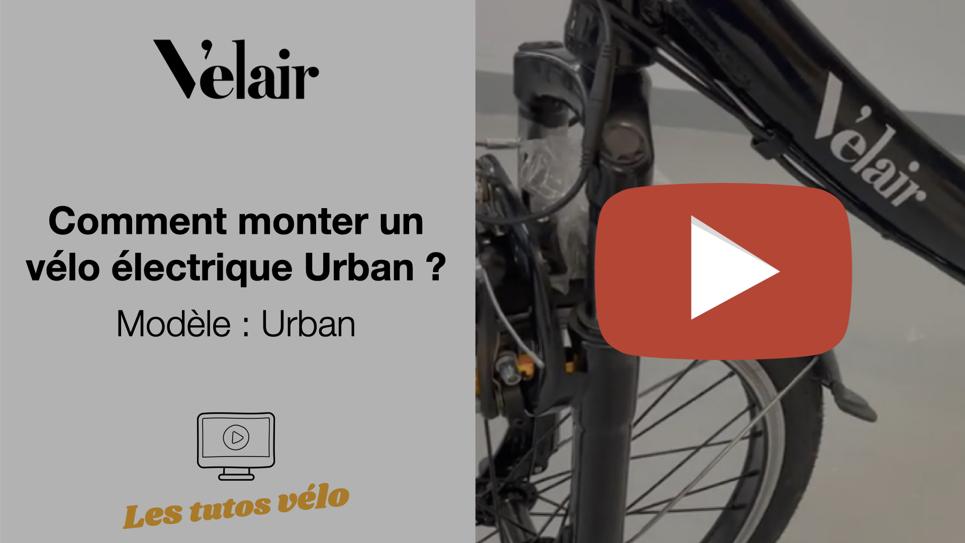 Urban - Montage vélo électrique - Velair